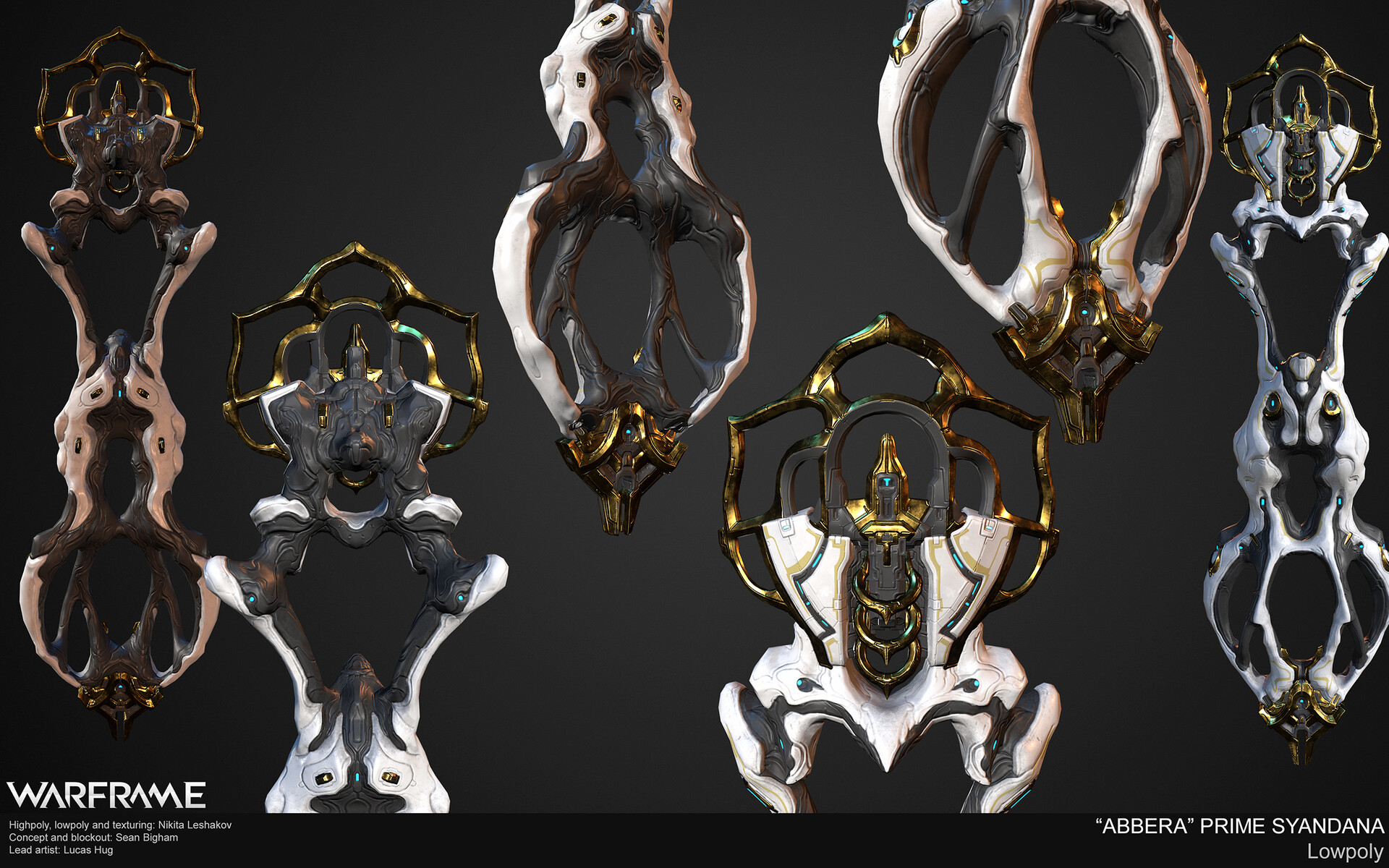 Nikita Leshakov - Warframe assets 2017