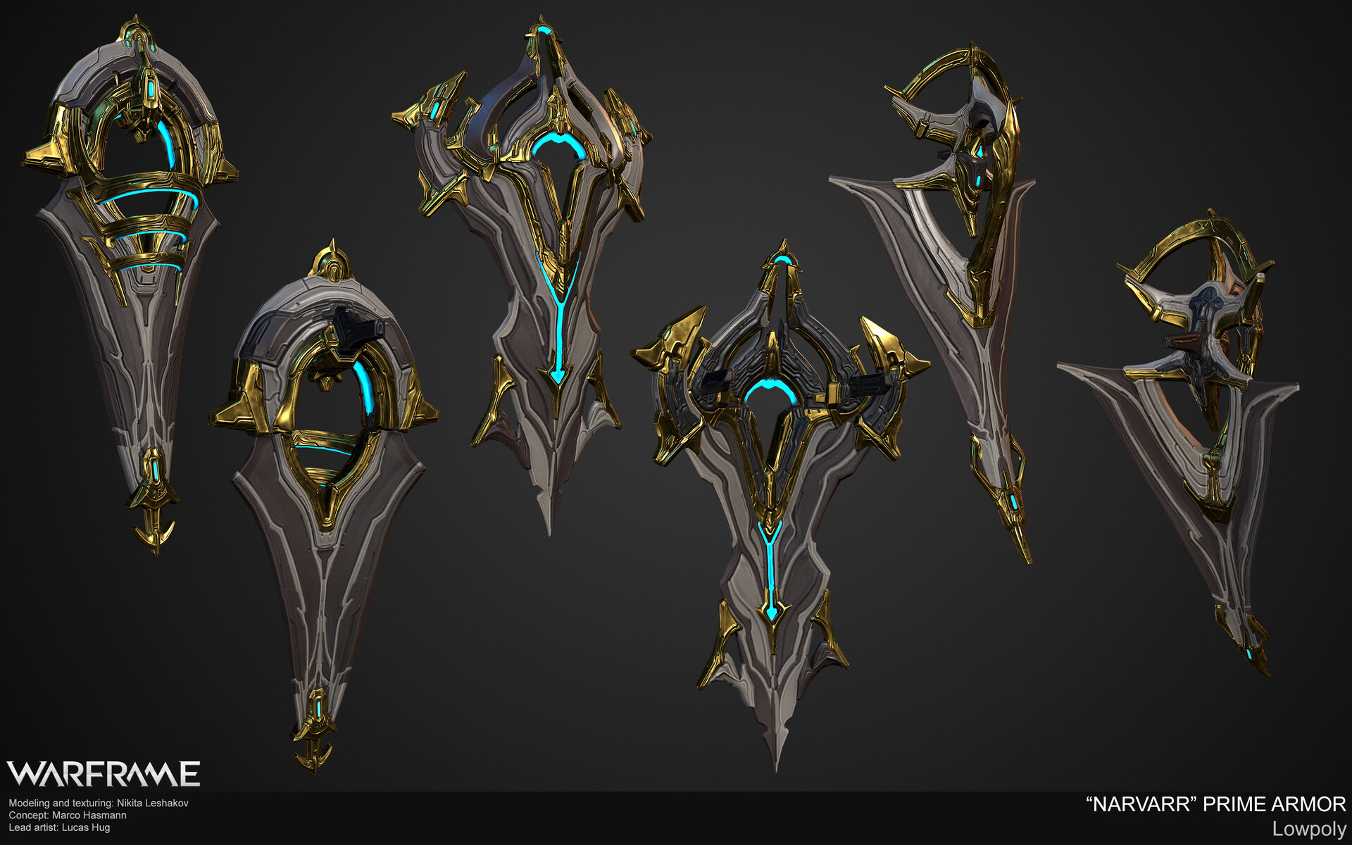 Nikita Leshakov - Warframe assets 2019