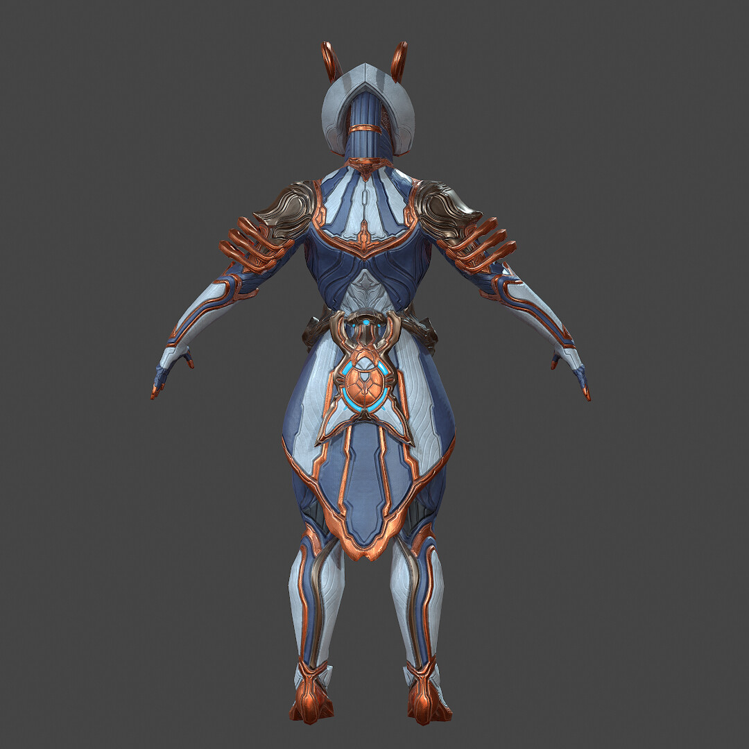 Lendel Fajardo - Volt Sethar Helmet and Skin for Warframe Tennogen