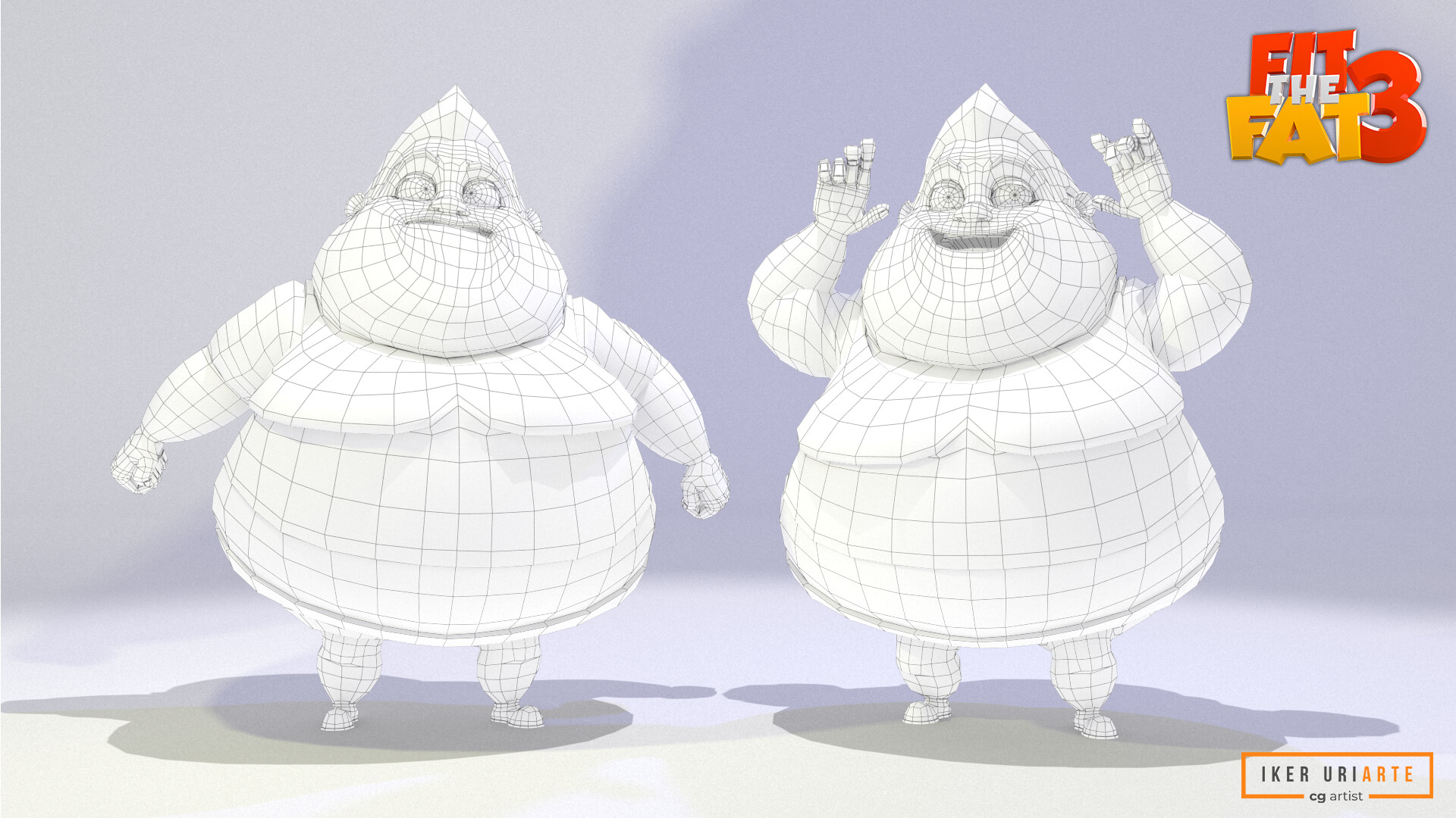 Iker Uriarte - Fit The Fat 3 - Red Character