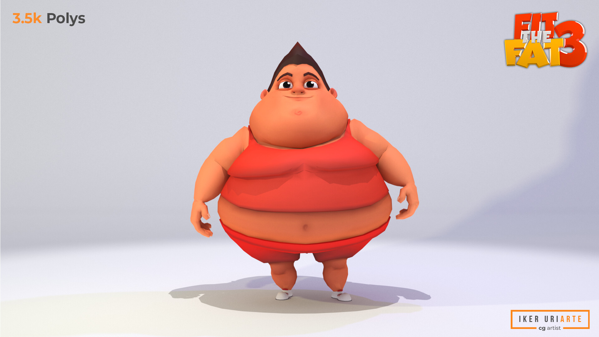 Iker Uriarte - Fit The Fat 3 - Red Character