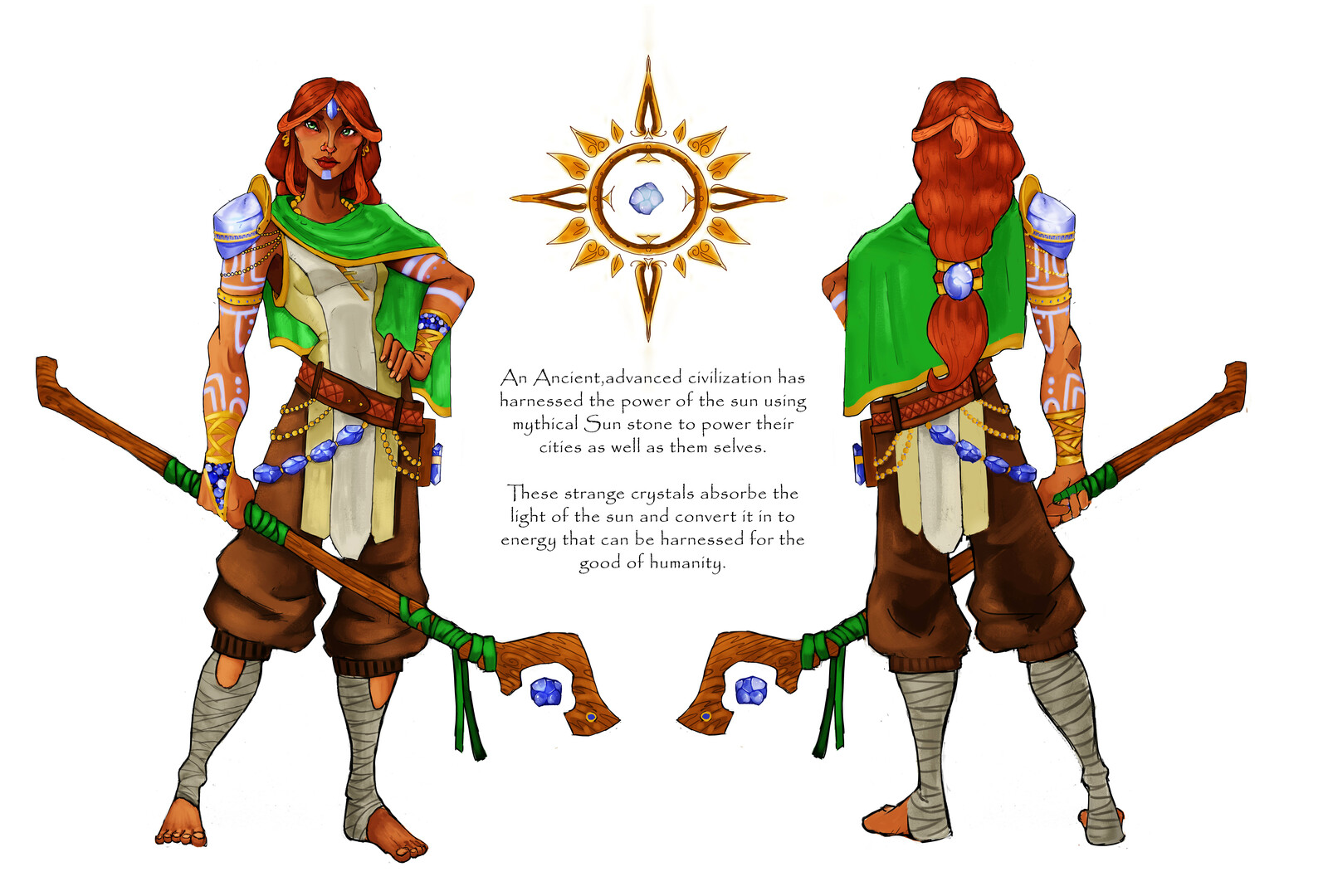 Nathan Poole - SolarPunk character