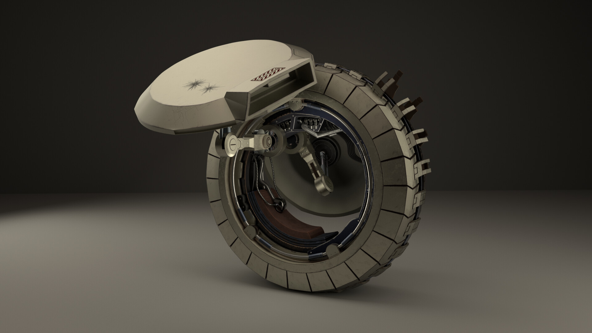 ArtStation - Wheel Mech