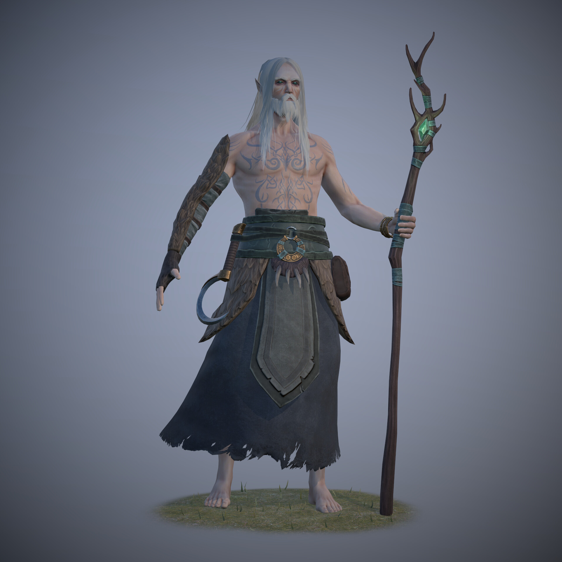 ArtStation - Elf druid