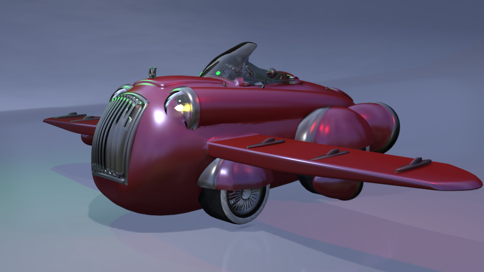 ArtStation - flying vehicle