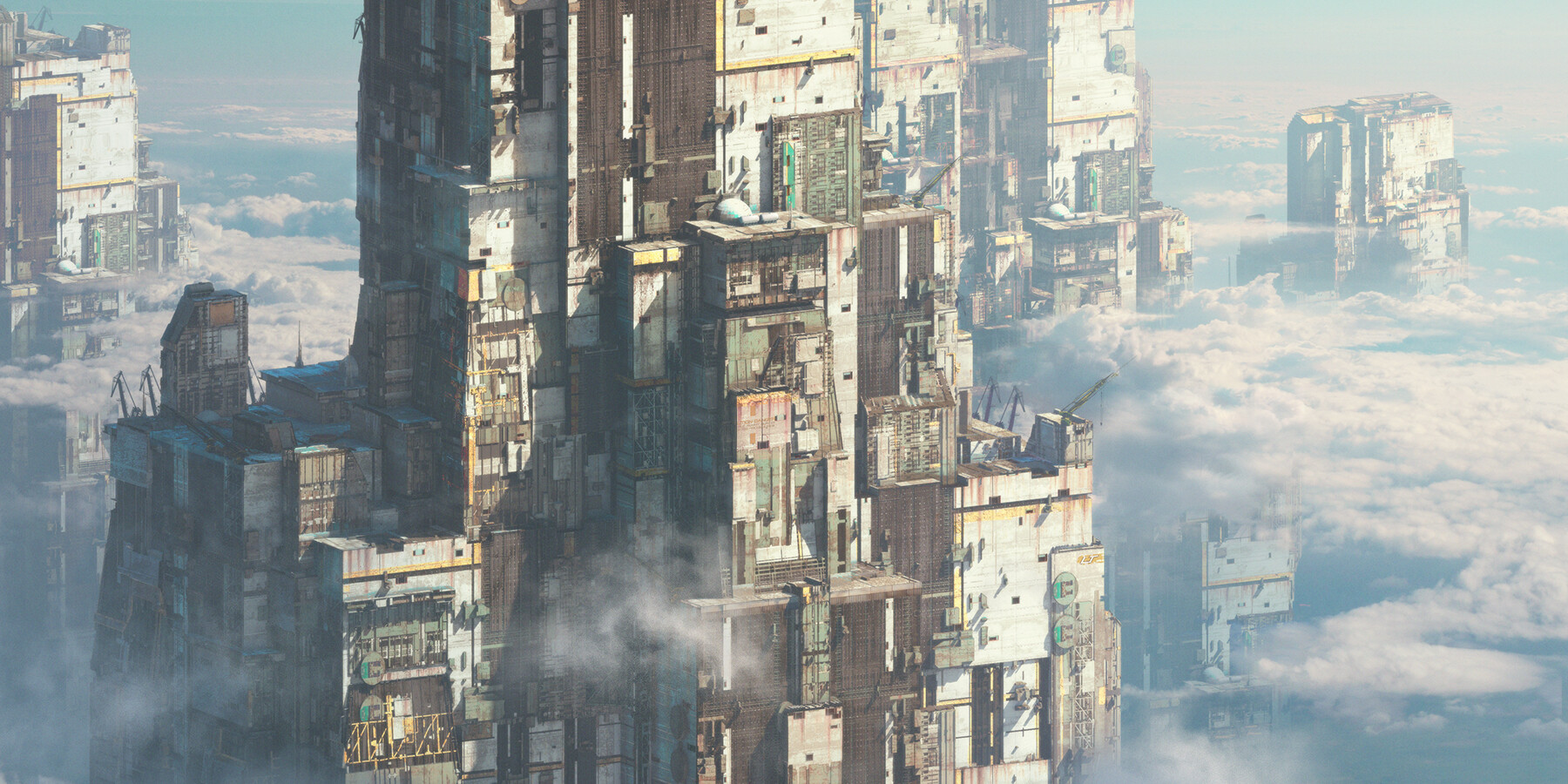 ArtStation - Huge tower building