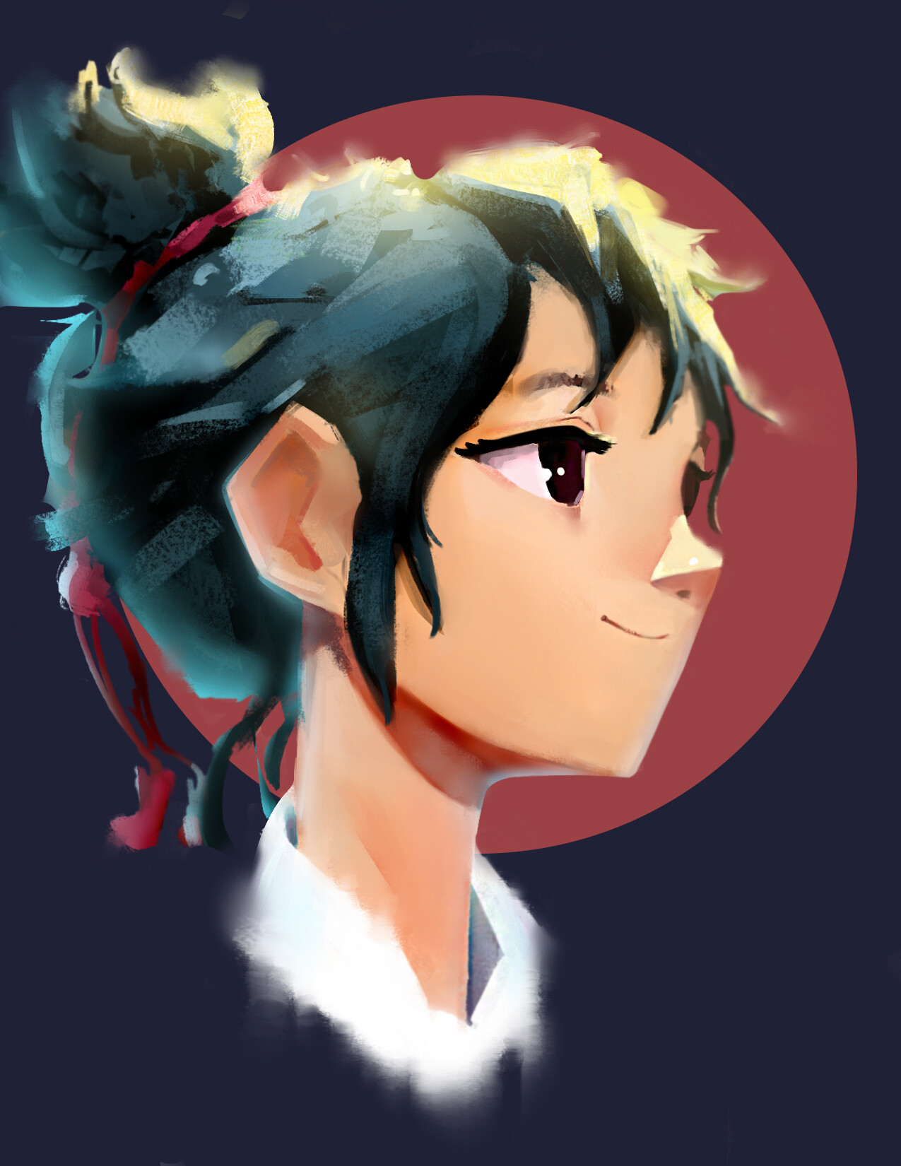 ArtStation - head painting