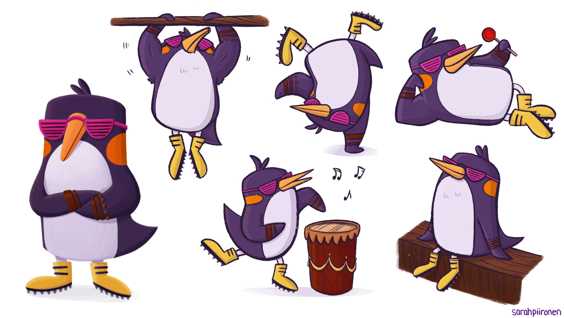 ArtStation - Penguin Poses
