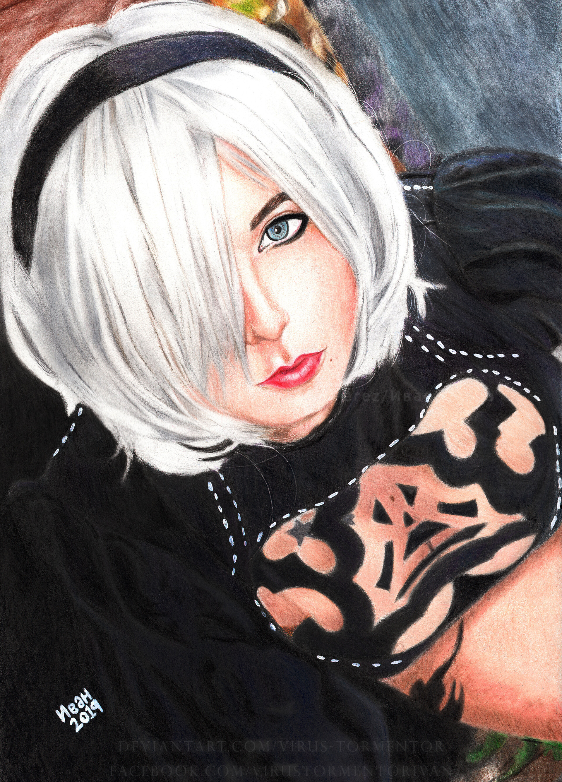 ArtStation - Giu Hellsing as 2B