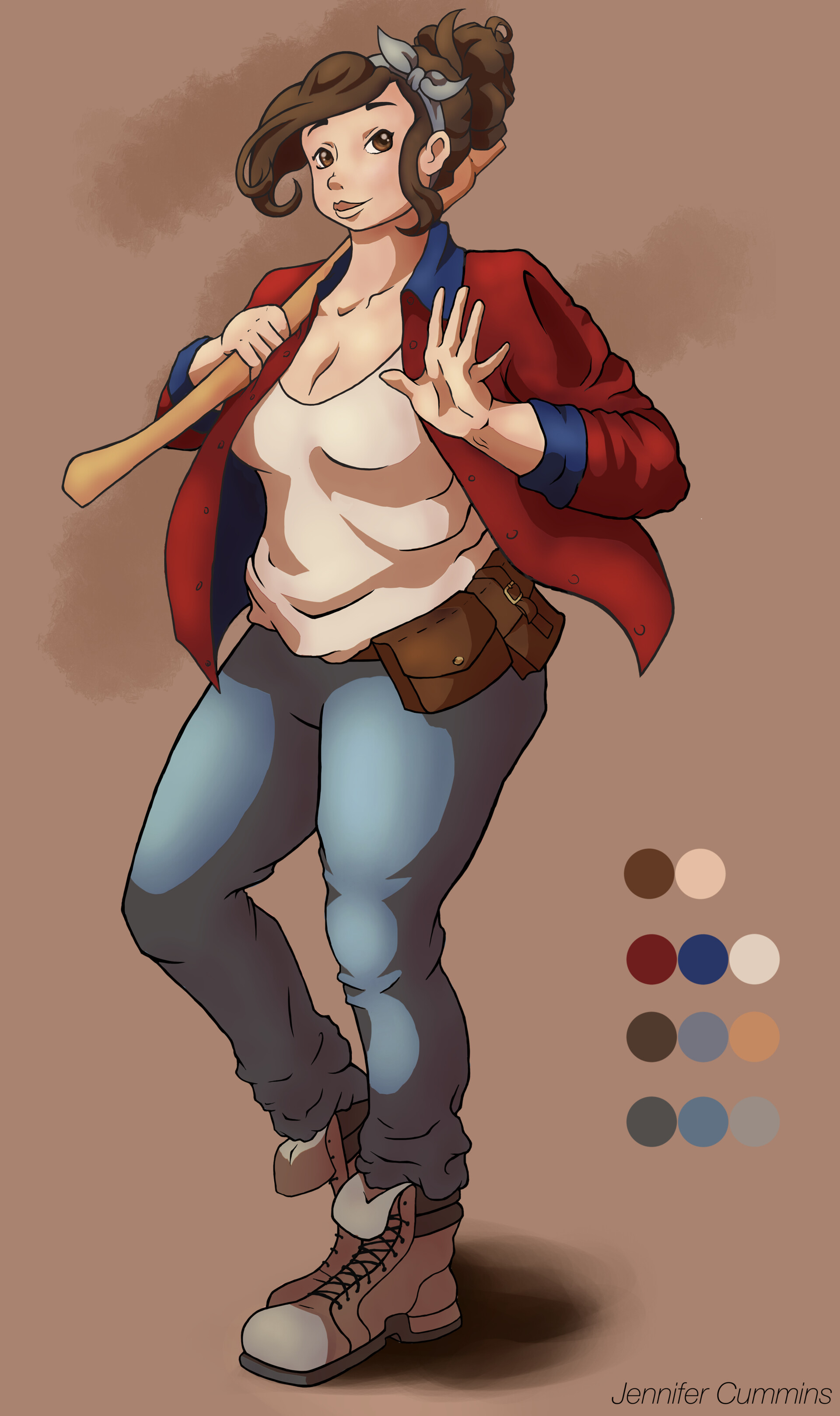 lumberjack concept art