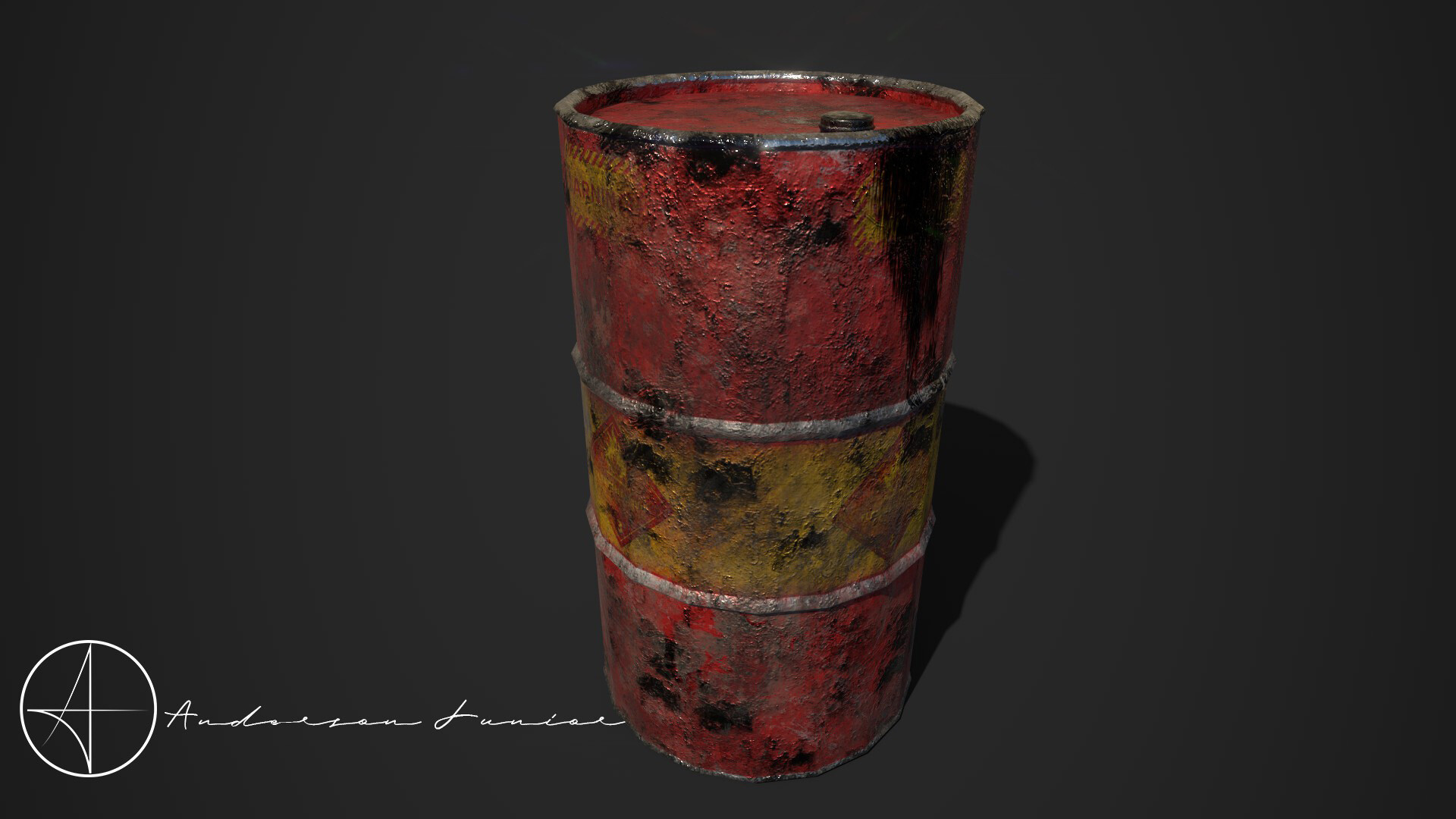 ArtStation - Oil Barrel & Radiation Barrel