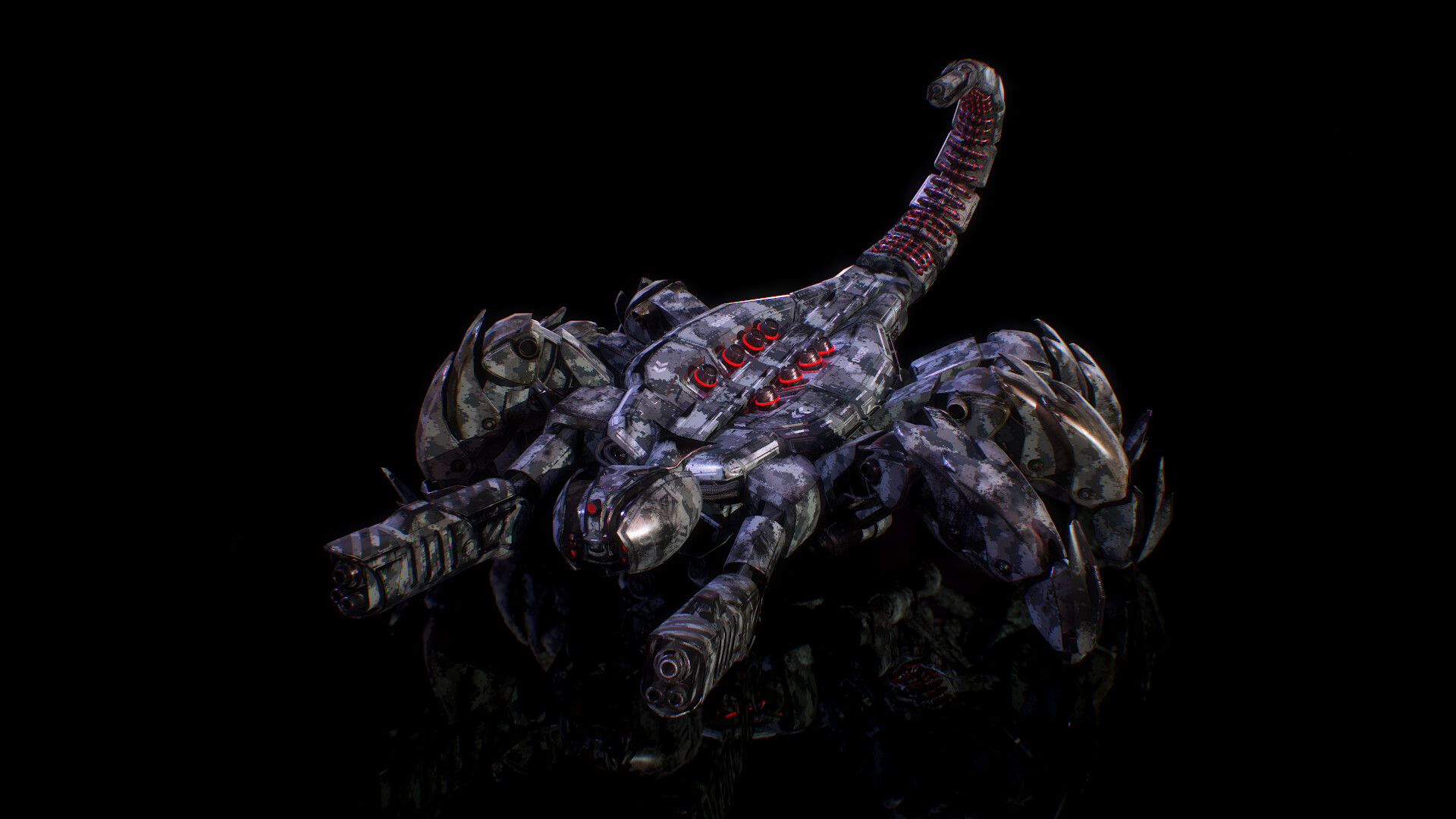 ArtStation - Scorpion Mech