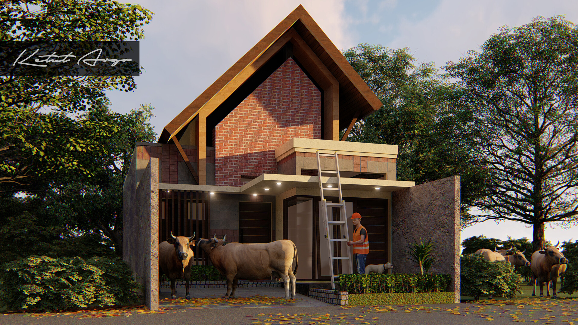 ArtStation - Rumah Tinggal 1