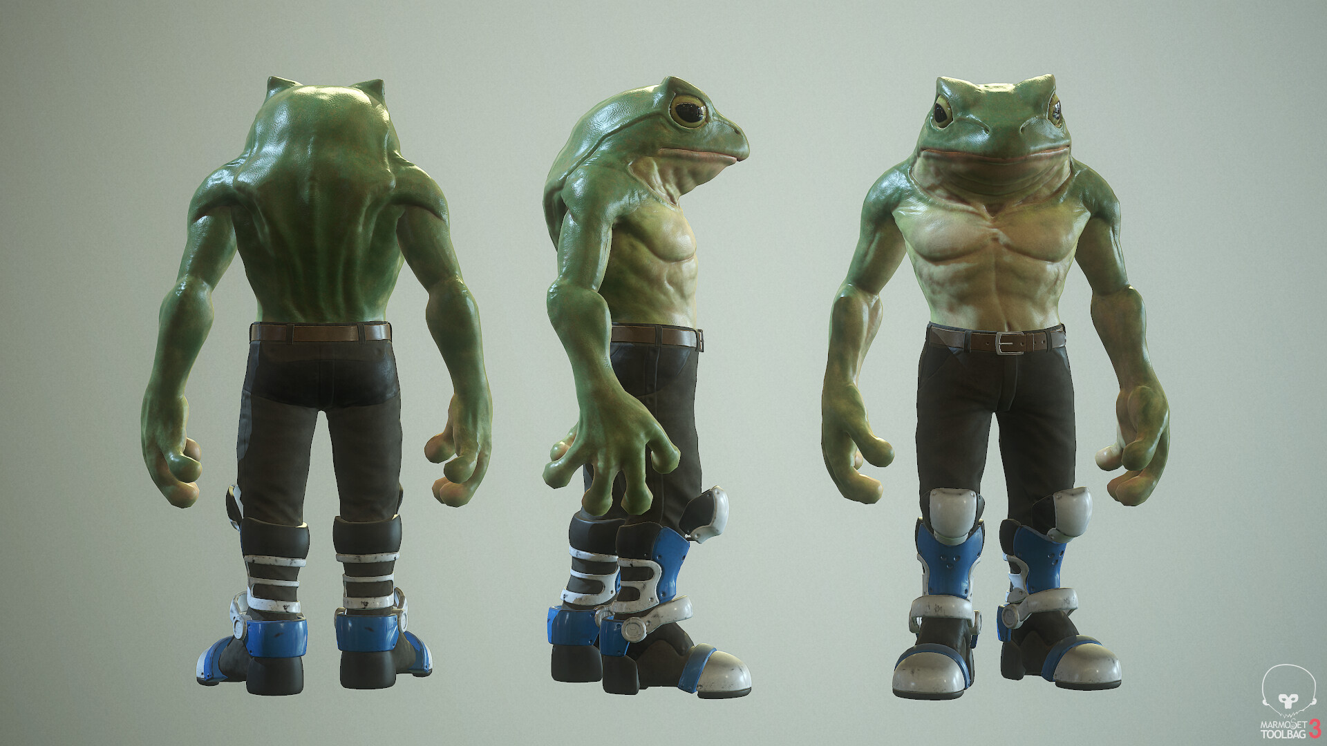 Motoharu Ida - Frog man