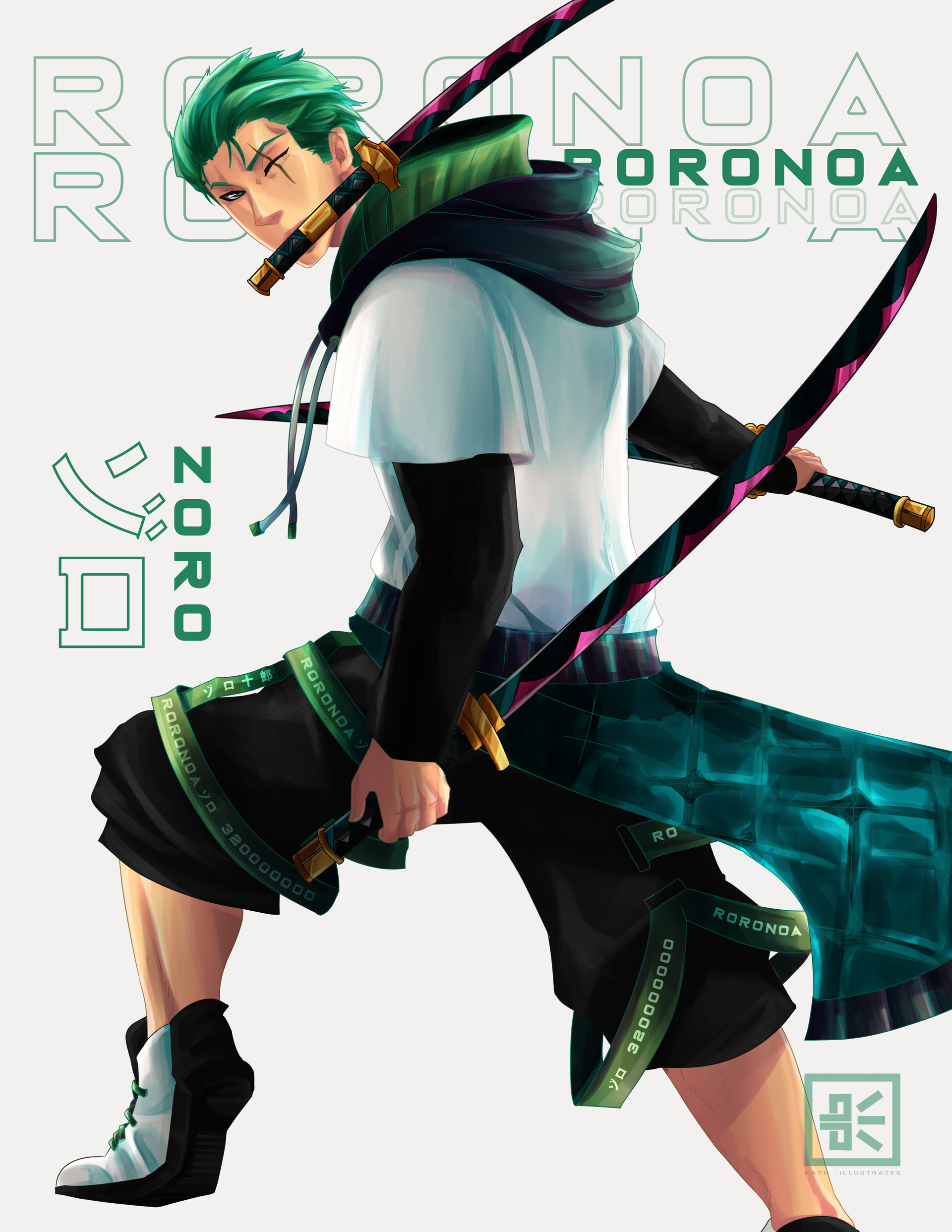 ArtStation - Roronoa Zoro