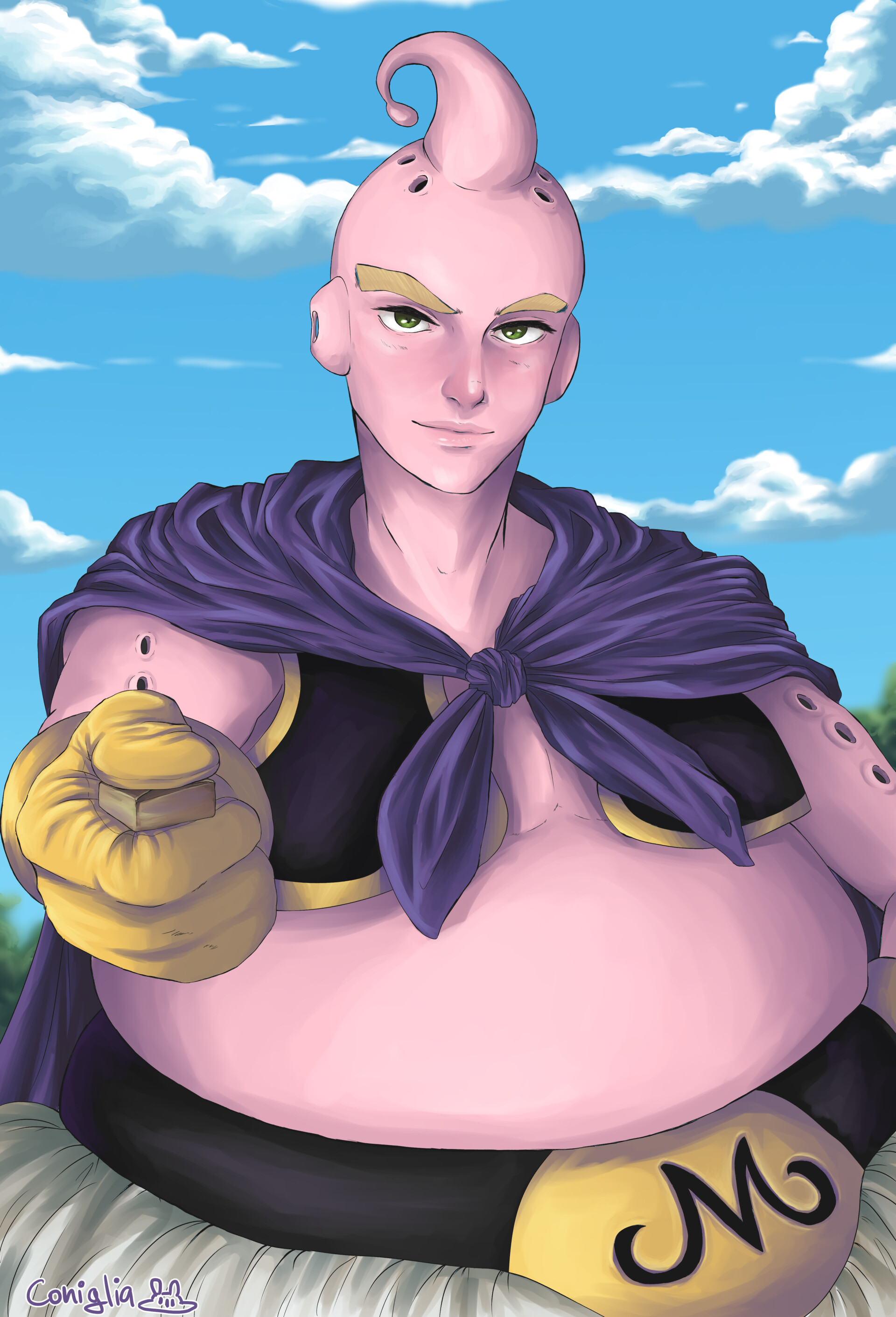 Majin Buu Cute Majin Buu DBZ Majin Buu Saga By CAR TACO On