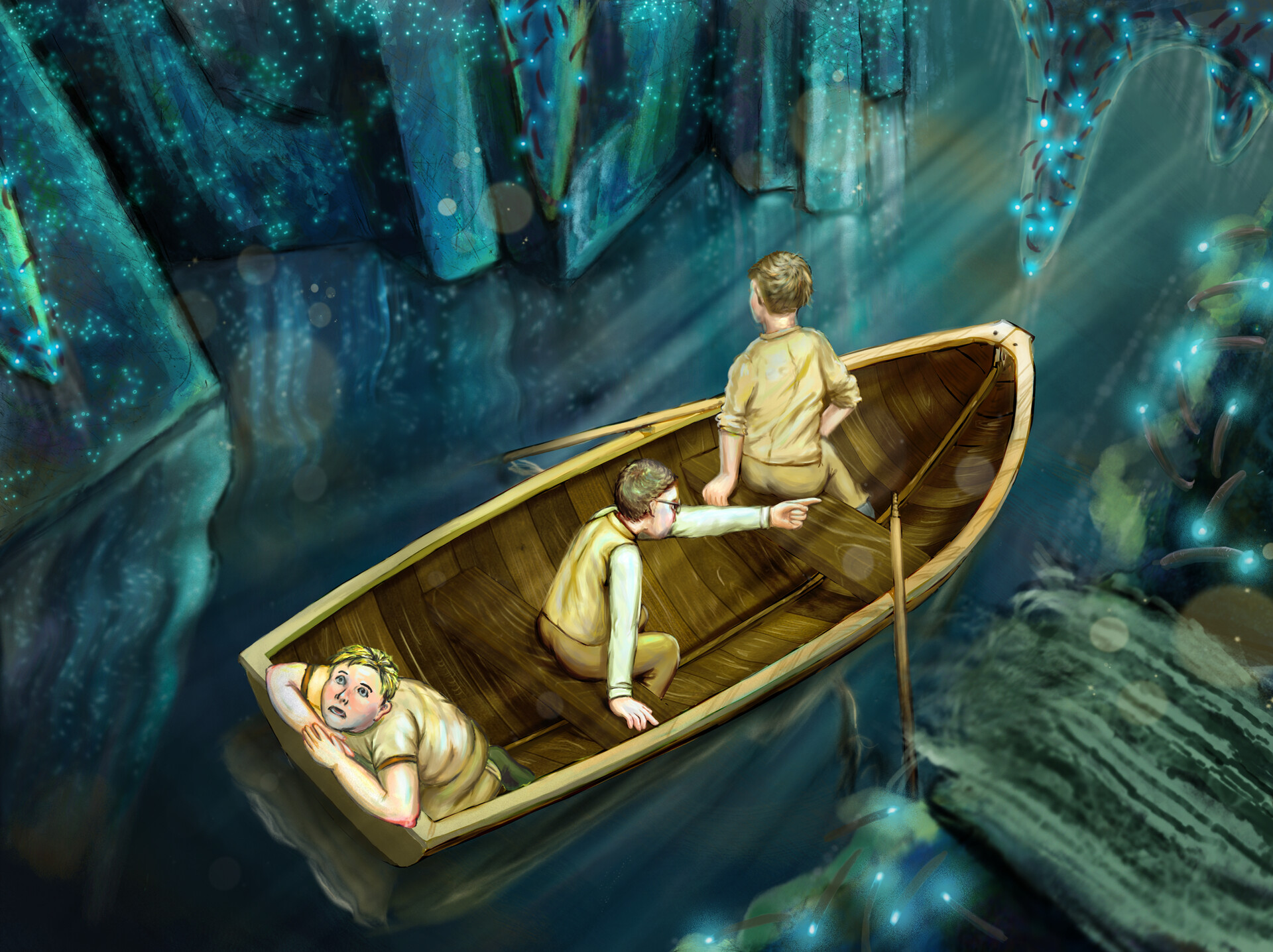 ArtStation - Glow Worms