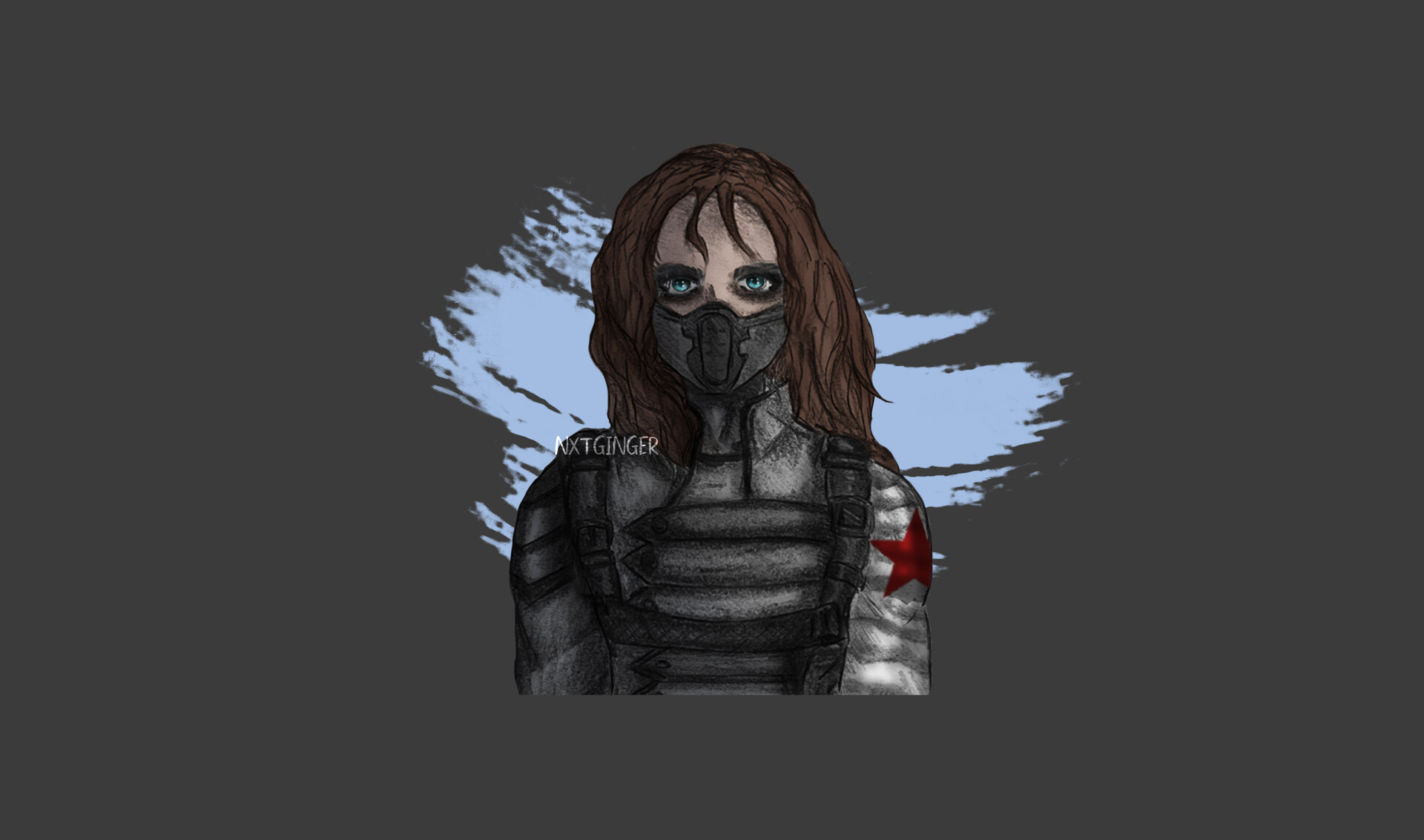 how to draw chibi winter soldier