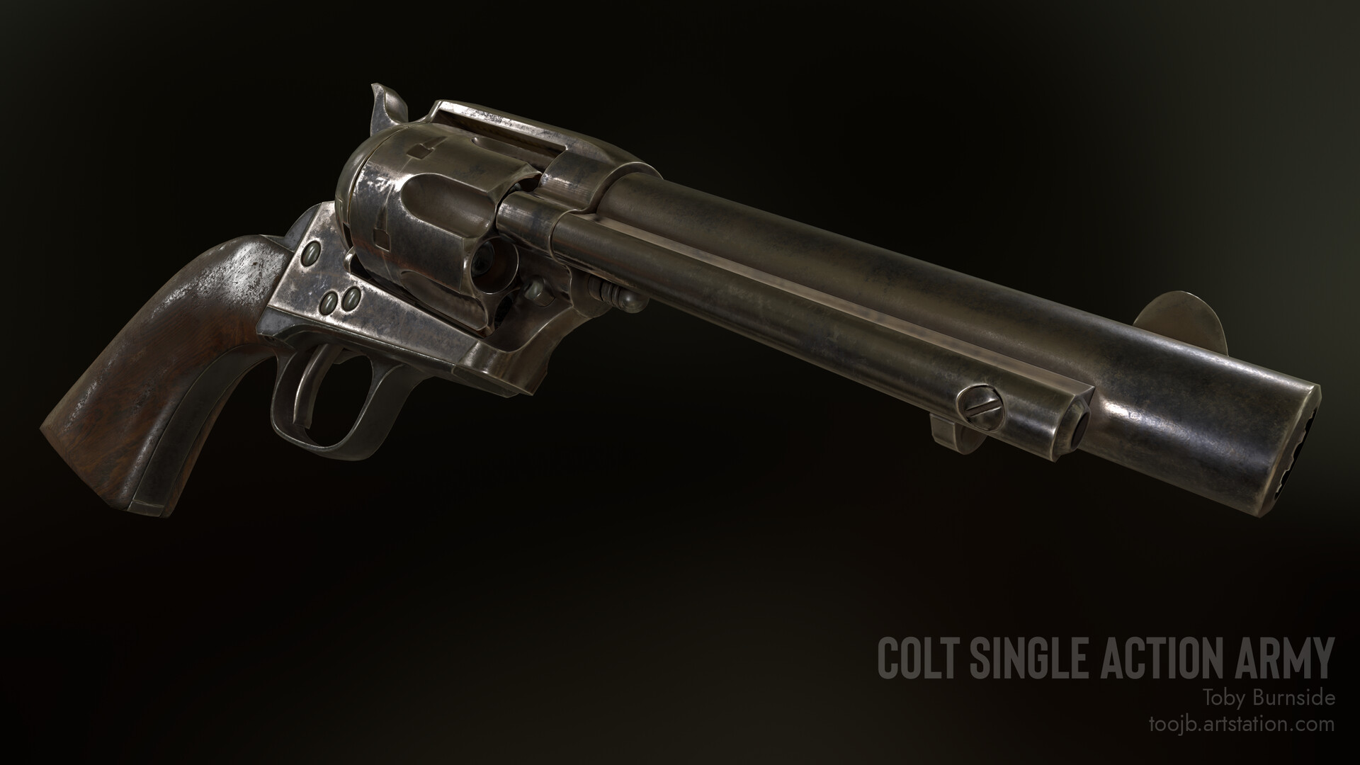 ArtStation - Colt Single Action Army
