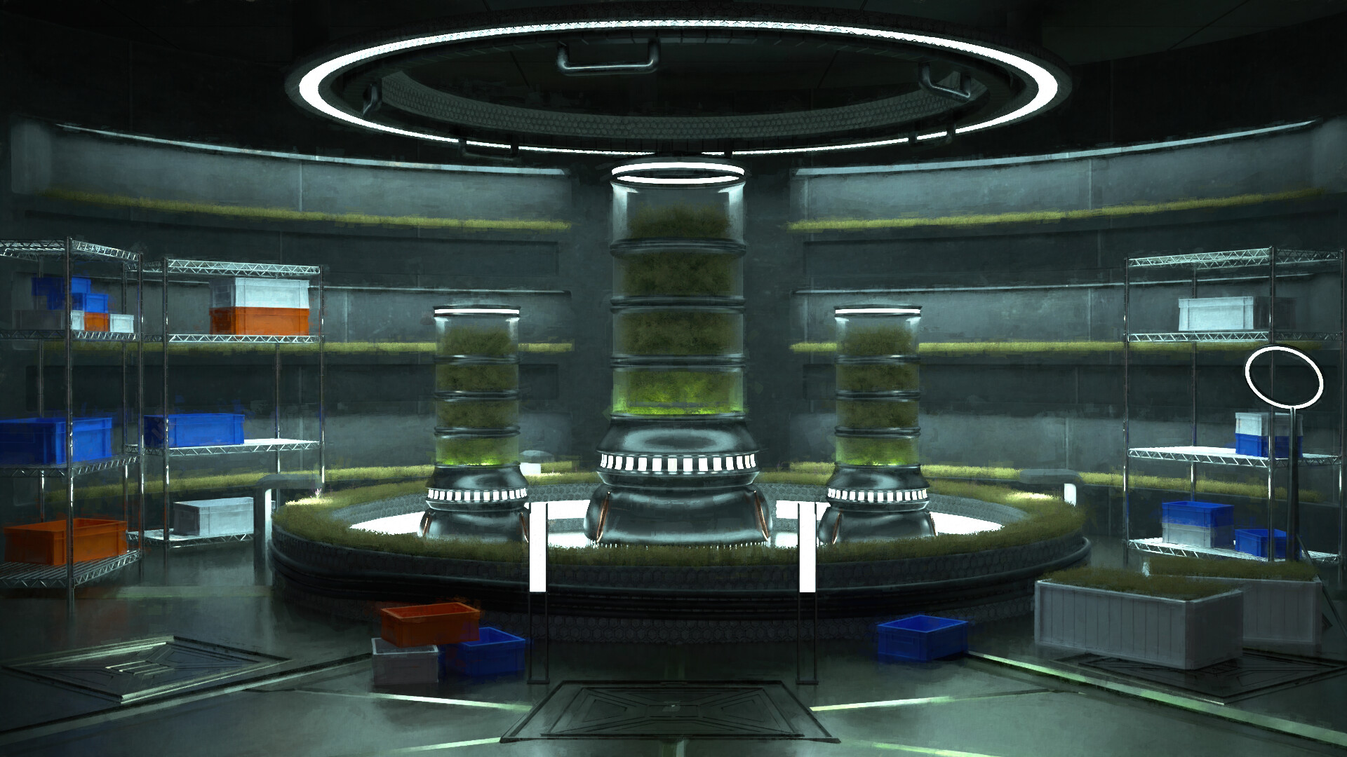 ArtStation - Sci-fi laboratory