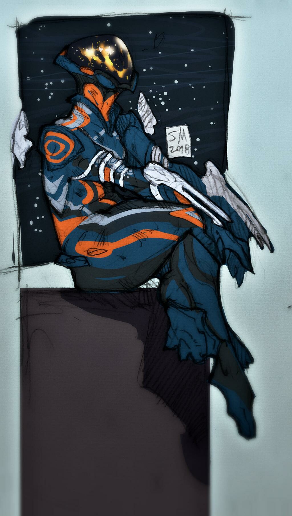 warframe mag art