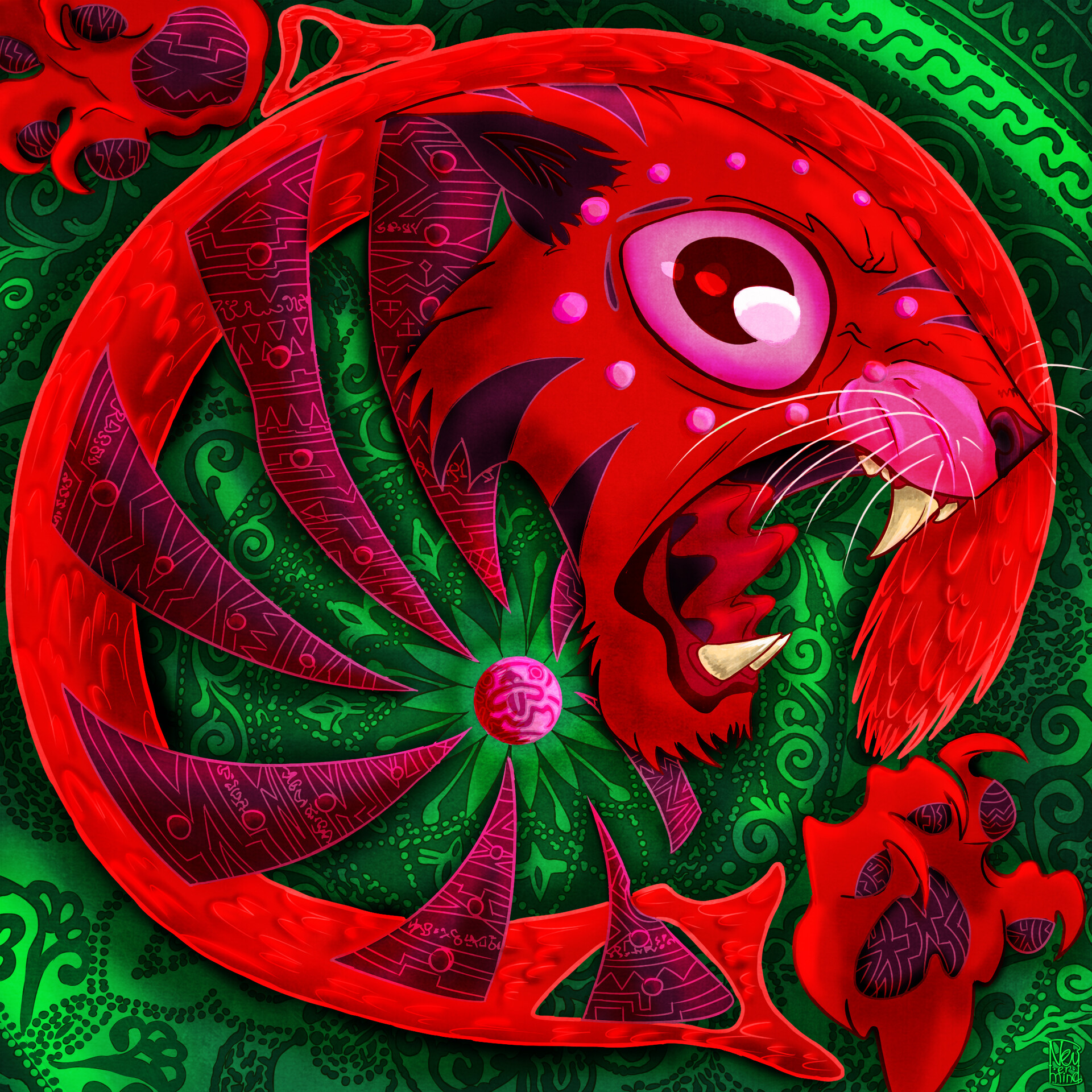 Kate Kuzmina - another tiger