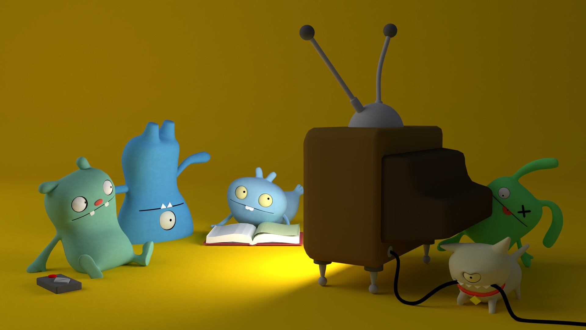 Stephen Candell - Uglydolls 3D Concepts