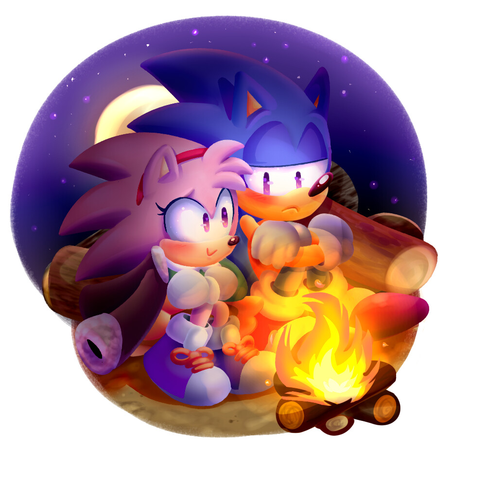 fire sonic colouring