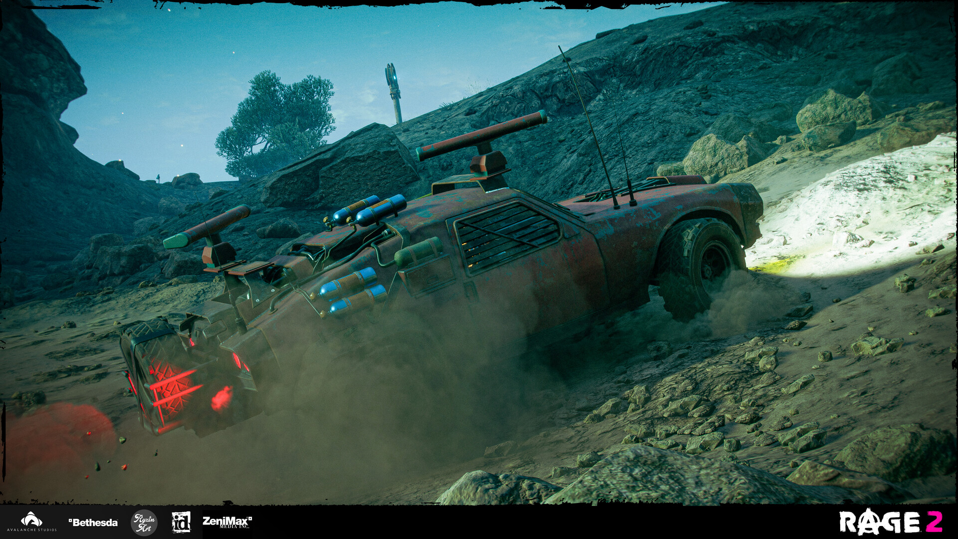 RYZIN ART - Rage 2 Car Vehicle