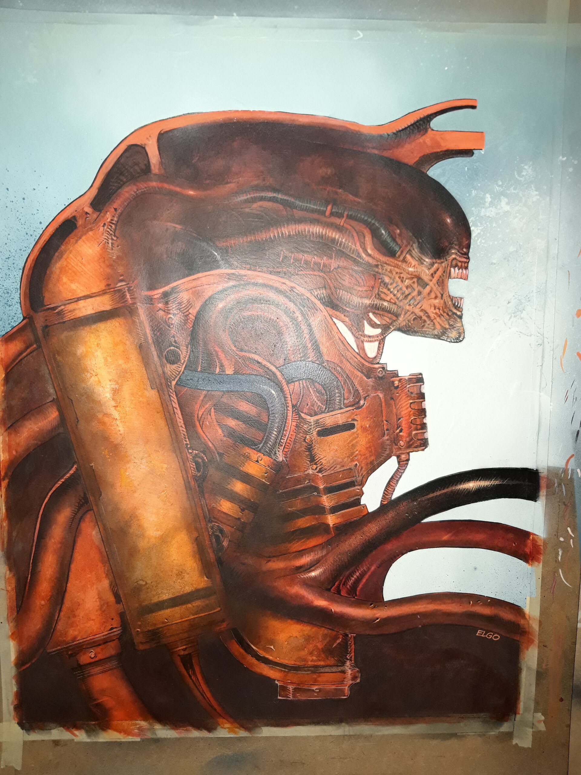 ArtStation - ALIEN Painting