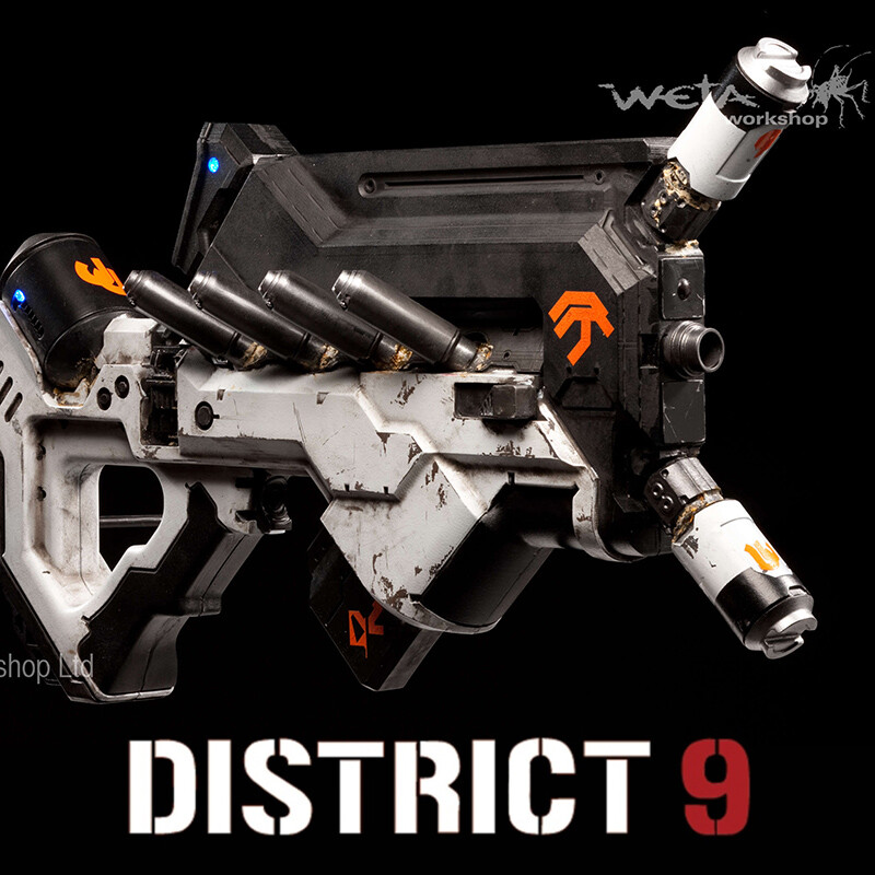 ArtStation - District 9 Weapons