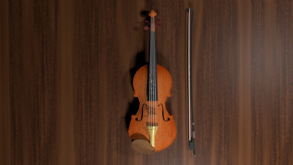 ArtStation - Violin Model
