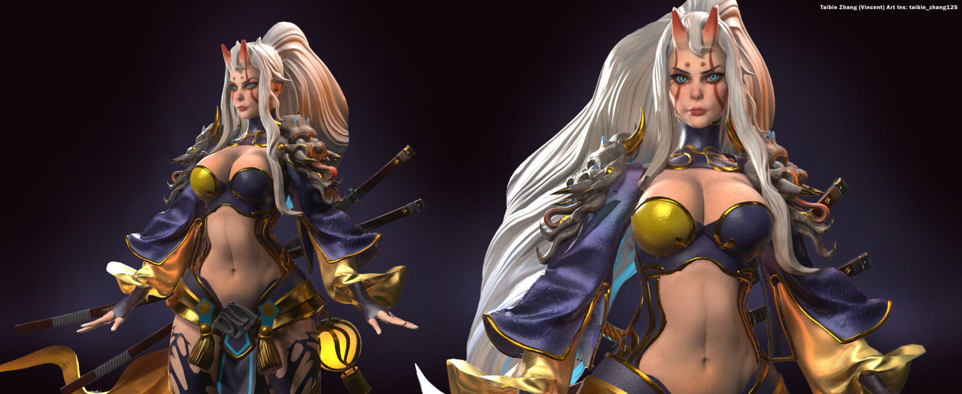 ArtStation - Character Practice - Asura