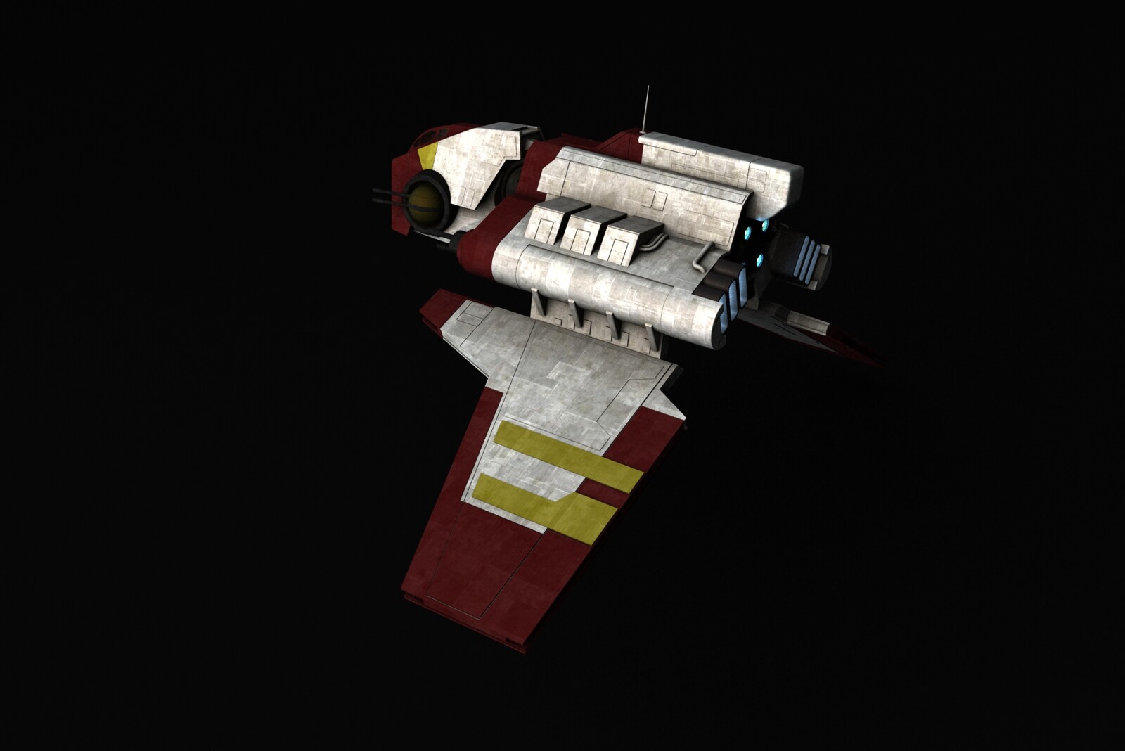 Alexander Ivanov - Grand Army of the Republic Nu-class attack shuttle