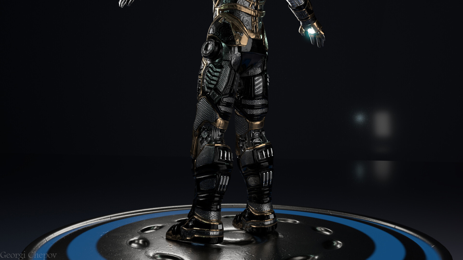 Georgi Chepov - Iron Man Armour Suit Mark 41 'BONES'