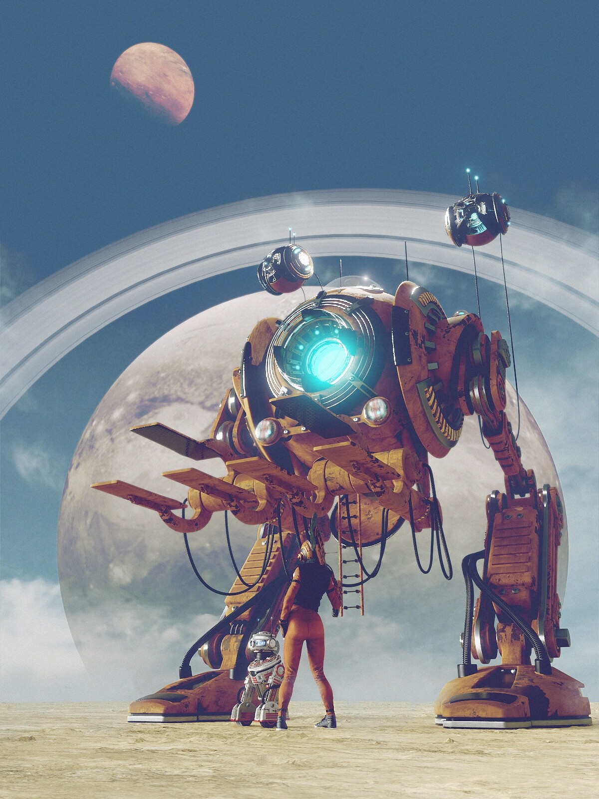 ArtStation - The walker