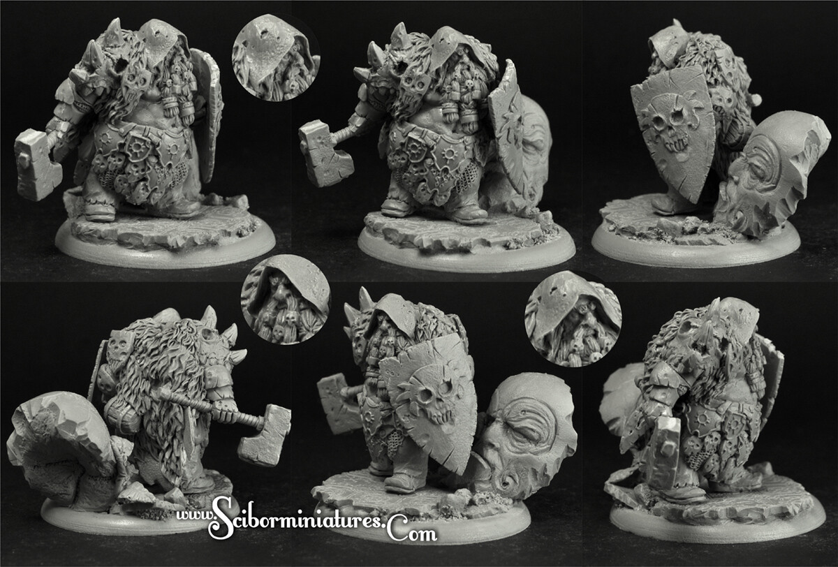 ArtStation - Dwarf Miniature