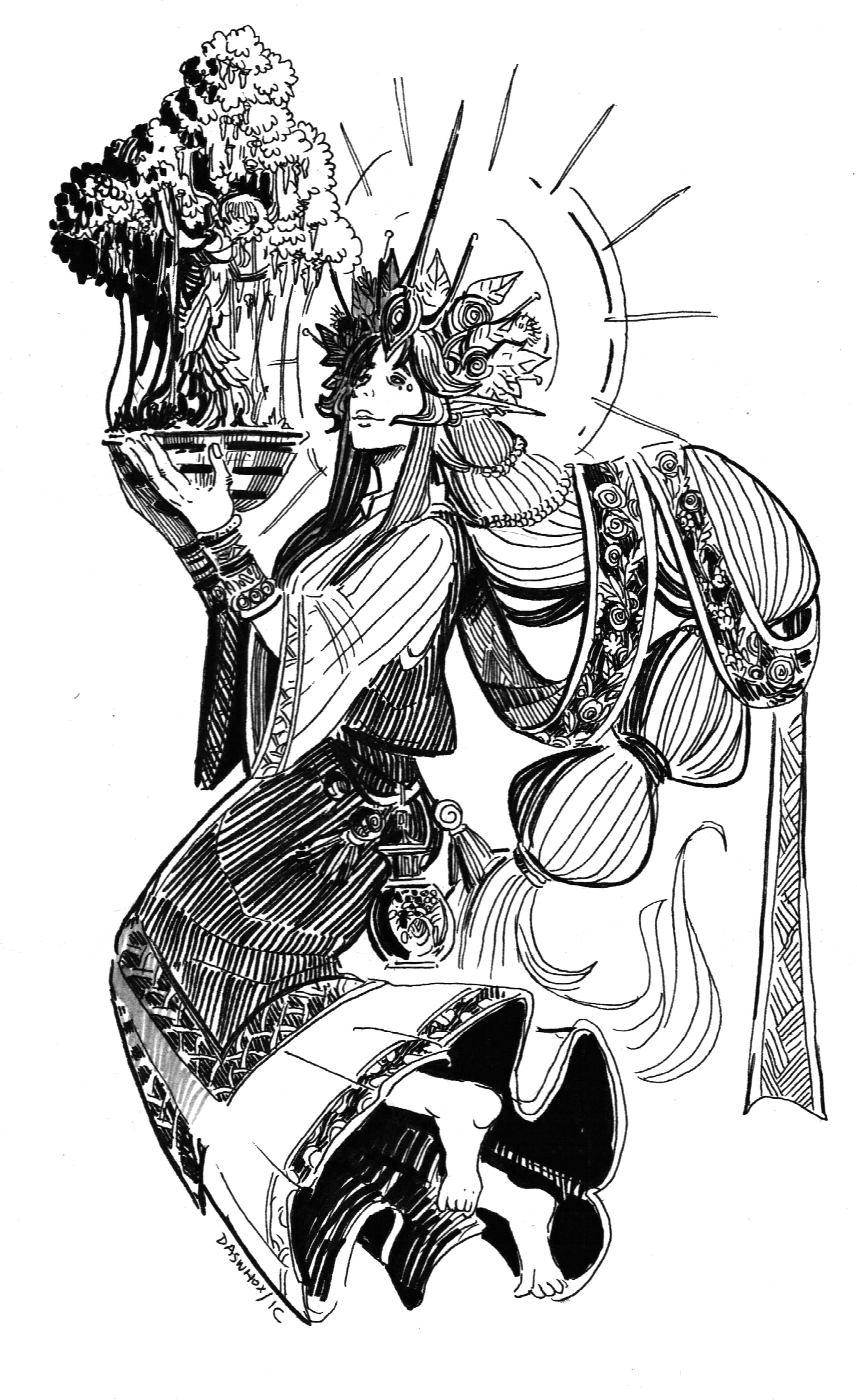 ArtStation - ( original character ) Lenwe