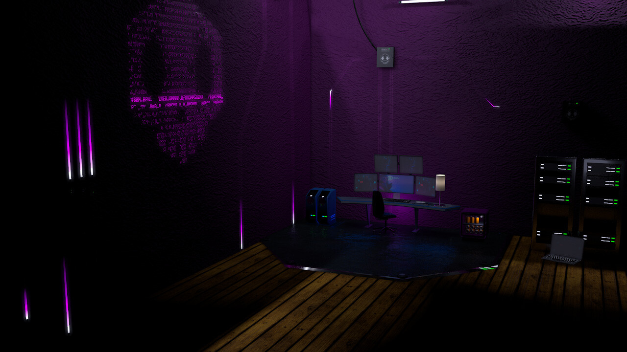 ArtStation - Sombra, Cyber Room v2.0