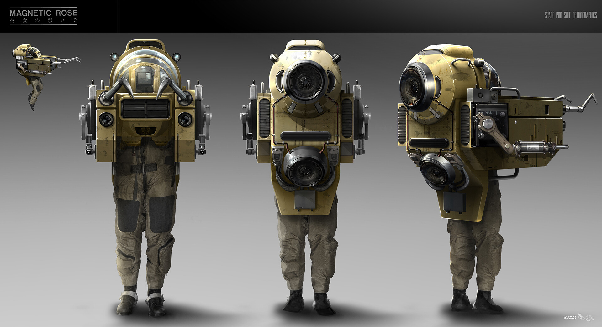 patrick razo (nino) - Magnetic rose space suit