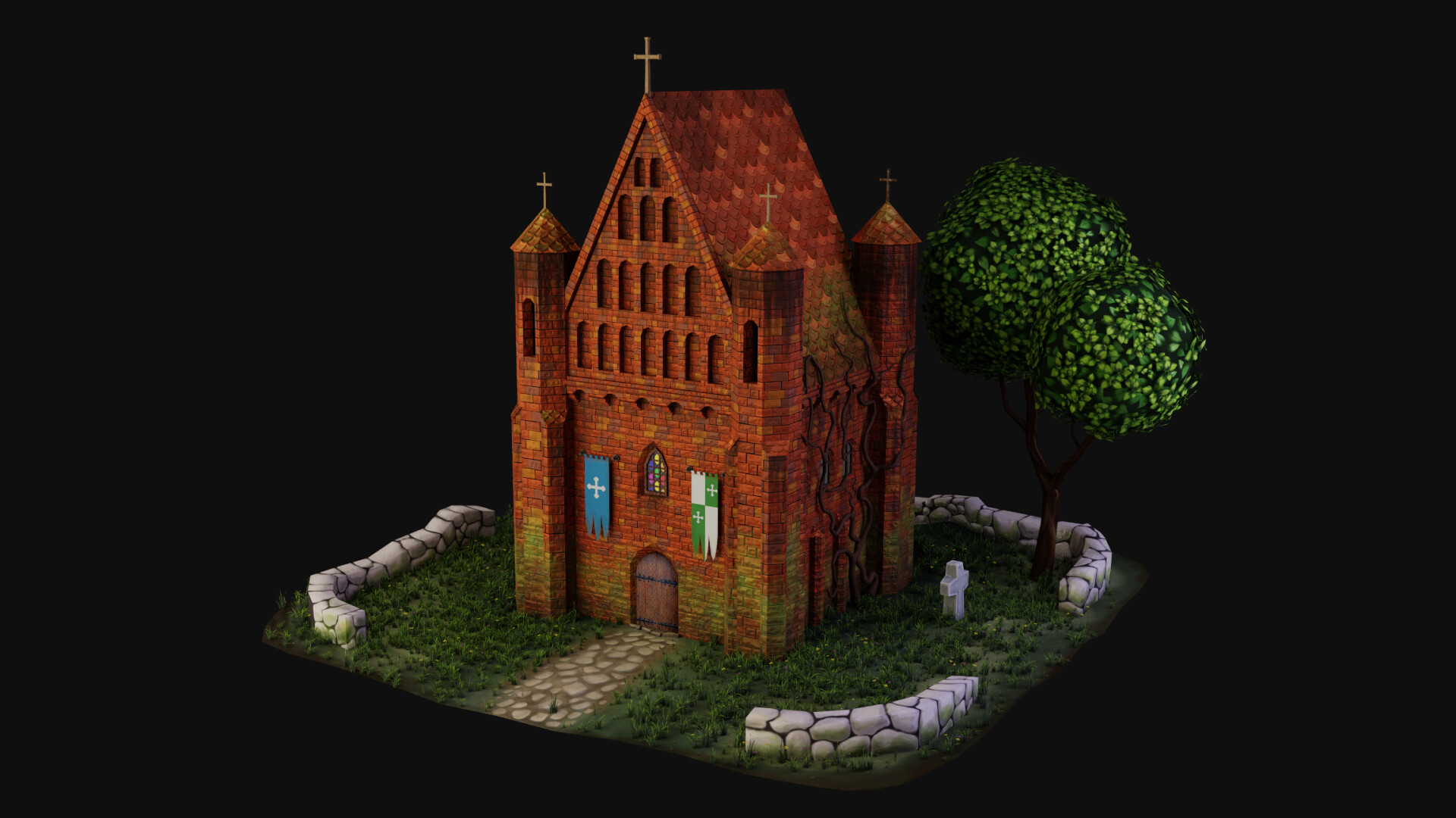 ArtStation - Fortress Church