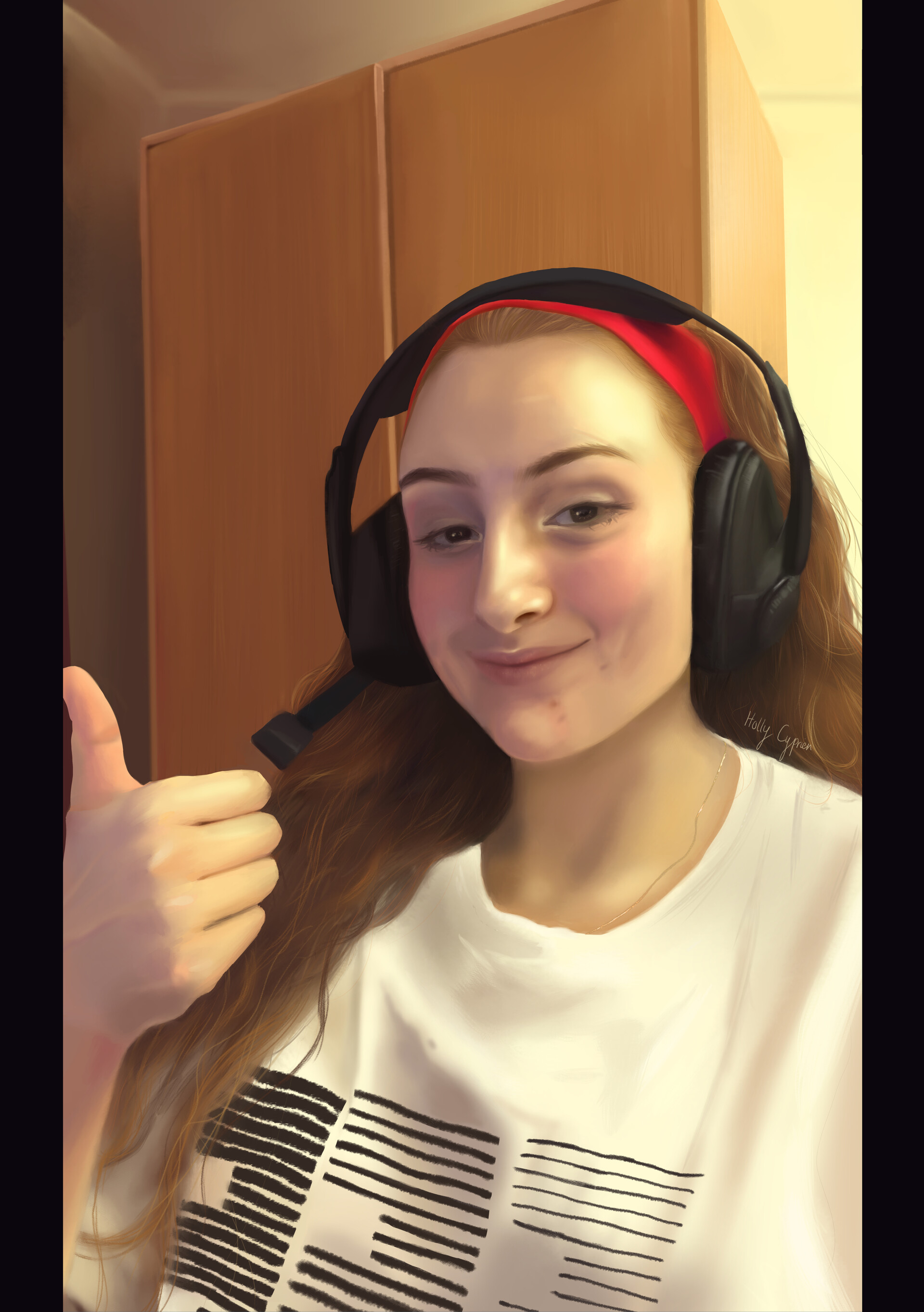 ArtStation - Gamer Girl