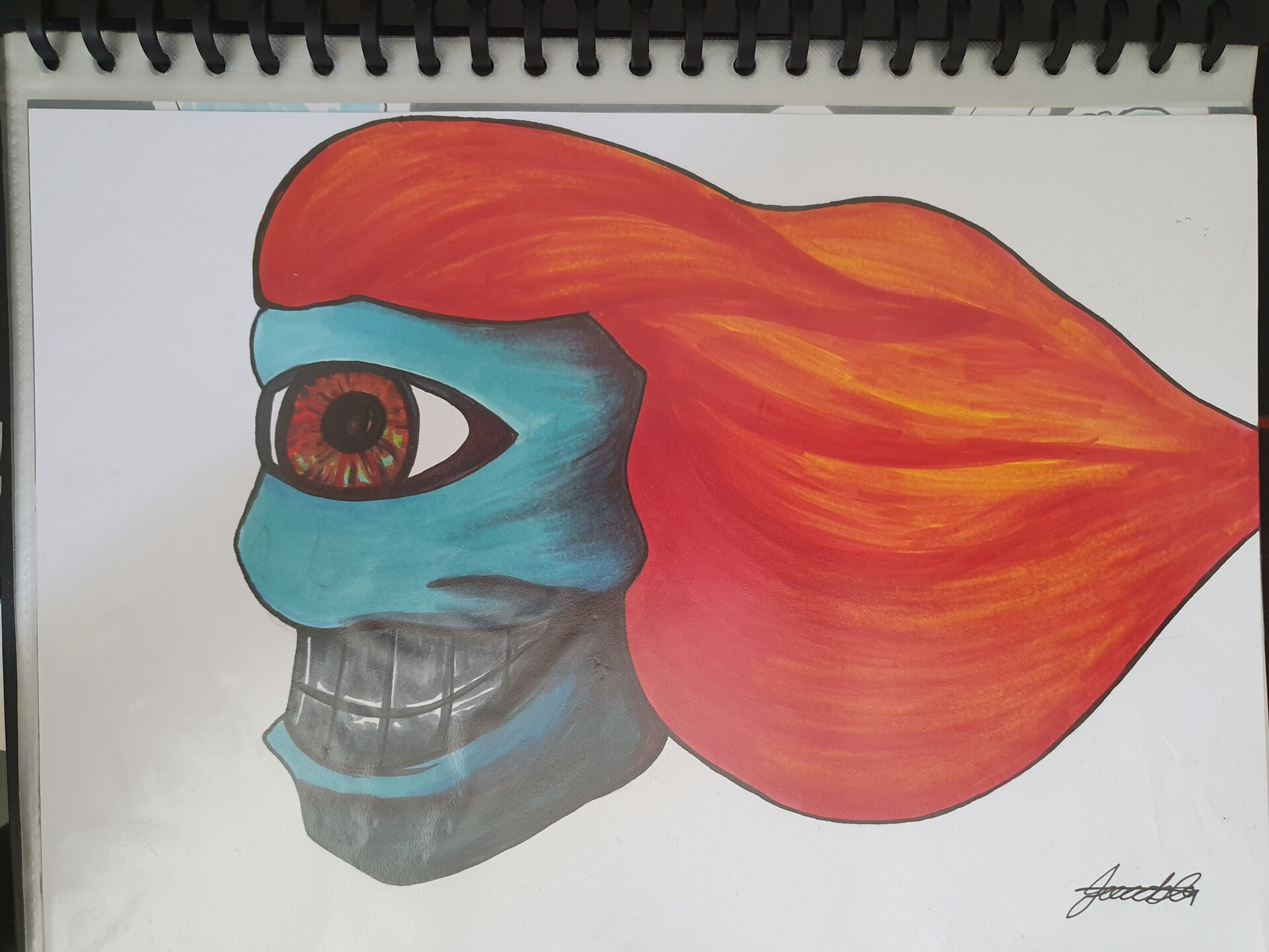 ArtStation - Floating Skull