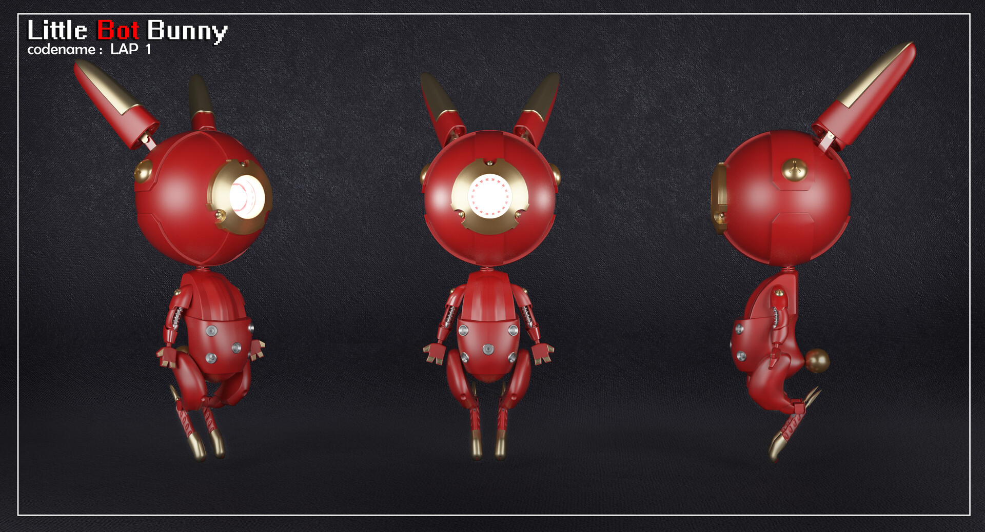 ArtStation - Littile Bot Bunny 0.1