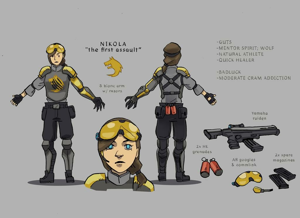 Shadowrun Characters