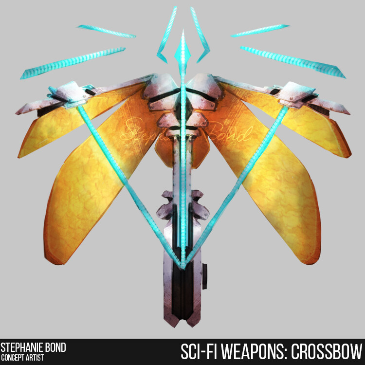 ArtStation - Crossbow - Weapon concept