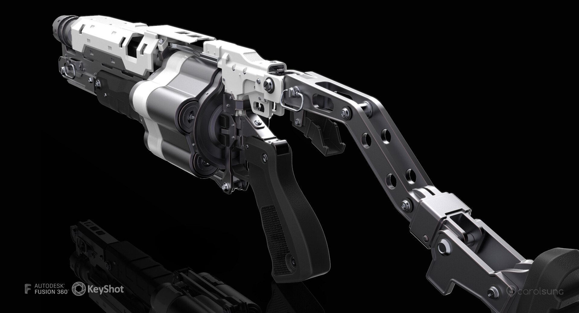 Carol Sung - Fusion 360 Game Asset Workflow Tutorial