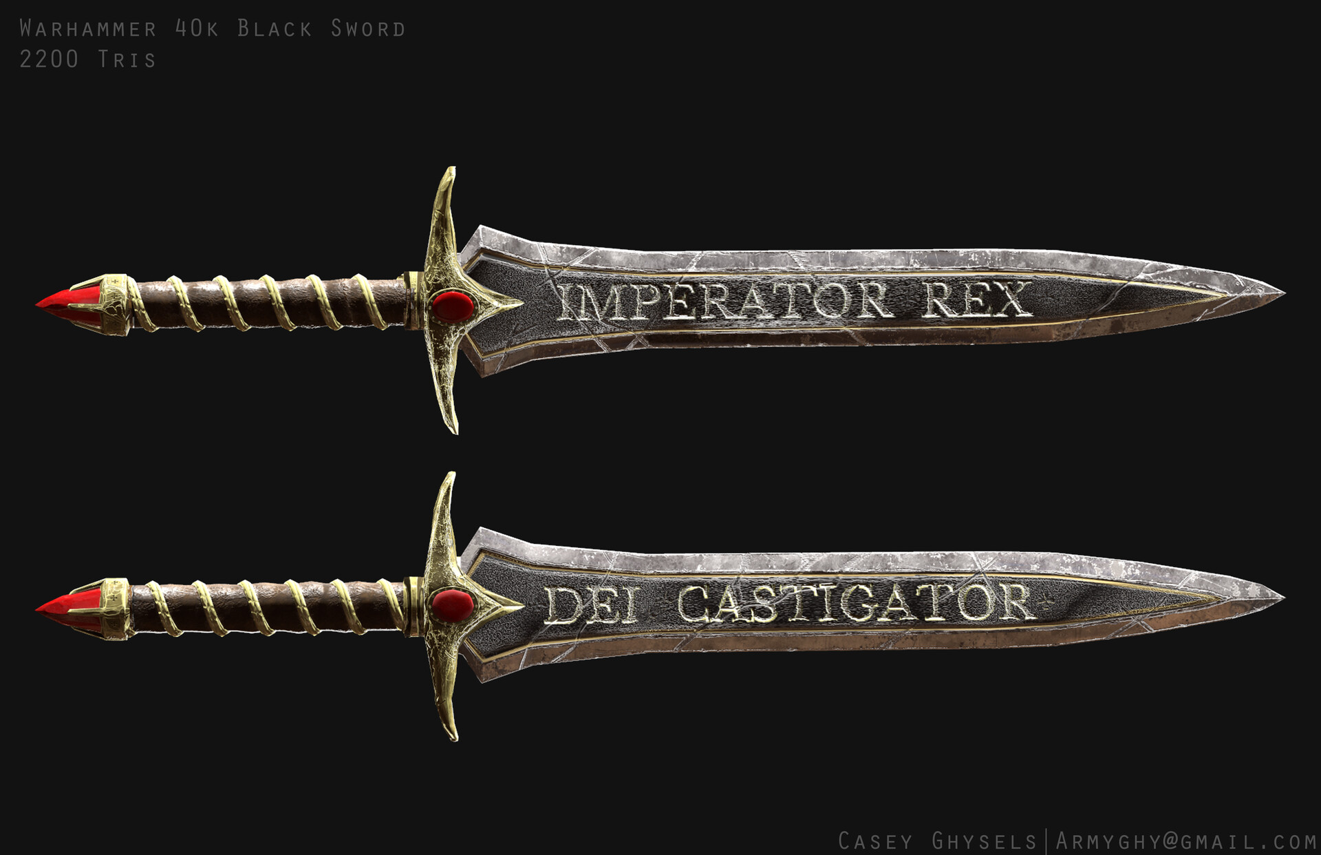 ArtStation - Warhammer 40k The Black Sword