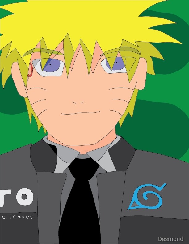 ArtStation - Naruto Joins Detroit Become Human