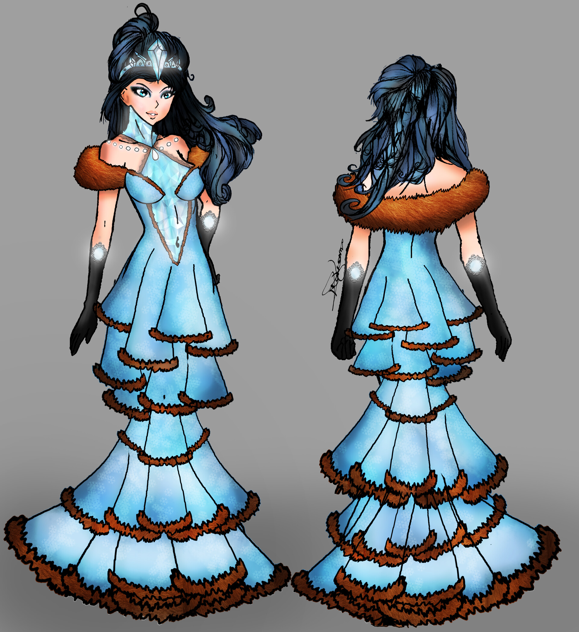 ArtStation - Lady of the Blizzard